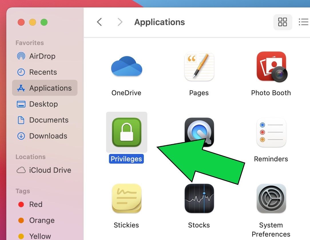 Using the Privileges Application – Highlands College