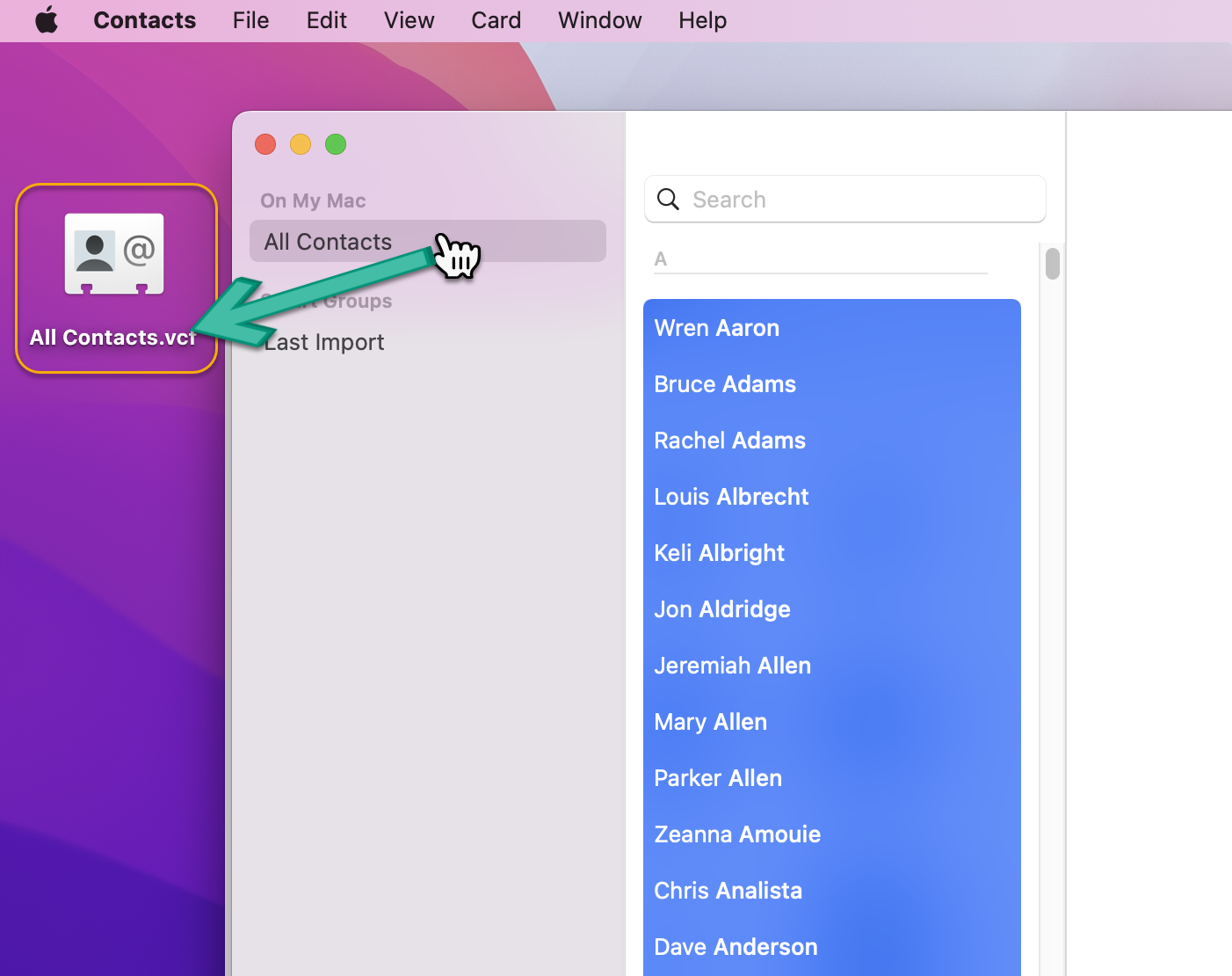 Adding COTH Staff Contacts to Your Outlook – Highlands College