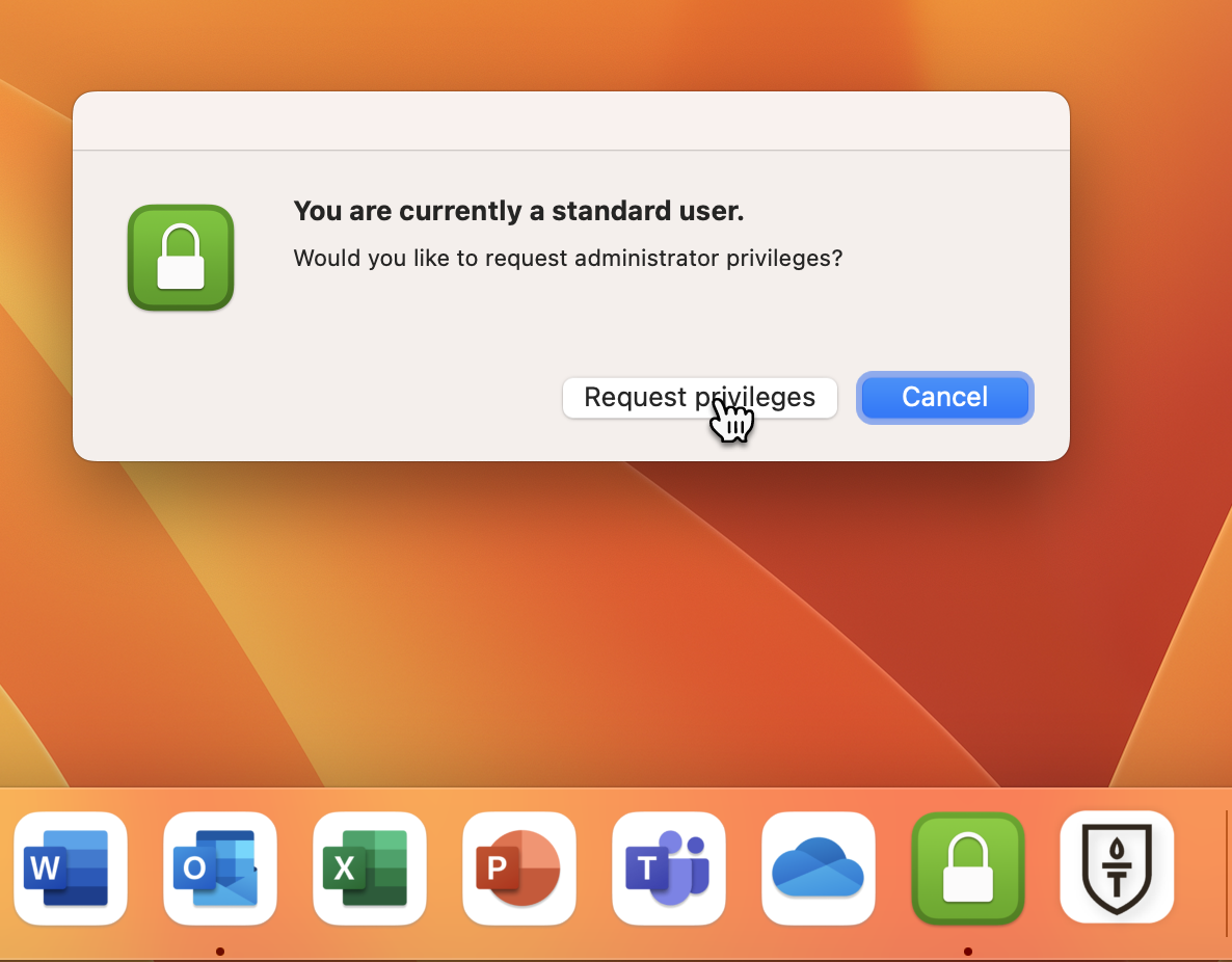 Using the Privileges Application – Highlands College