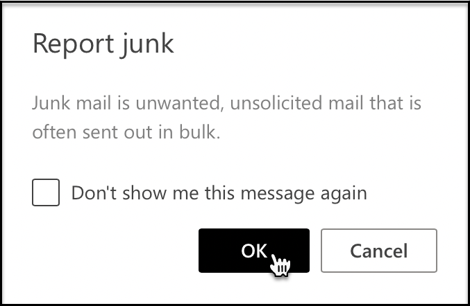 Managing Your Junk Mail in Microsoft 365 Outlook – Highlands College